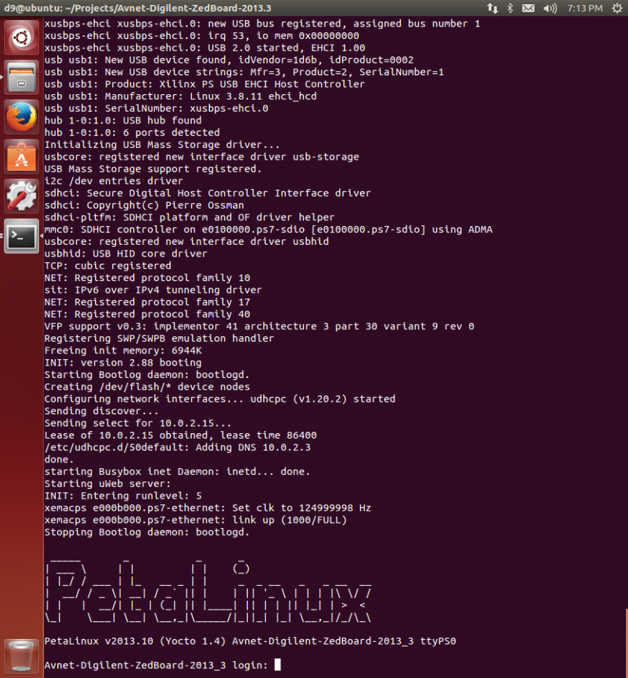 Installing Vivado 13.4 and PetaLinux SDK on Ubuntu 13.10 amd64(64 bit) for ZedBoard. | d9 Tech Blog